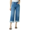 Gloria Vanderbilt Swan Series Women's High Rise Jeans with Cuff, Sizes ...