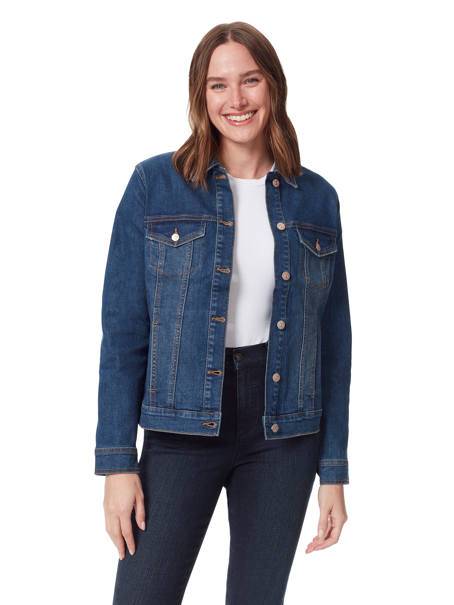 Gloria Vanderbilt Women's Amanda Denim Jacket - Walmart.com