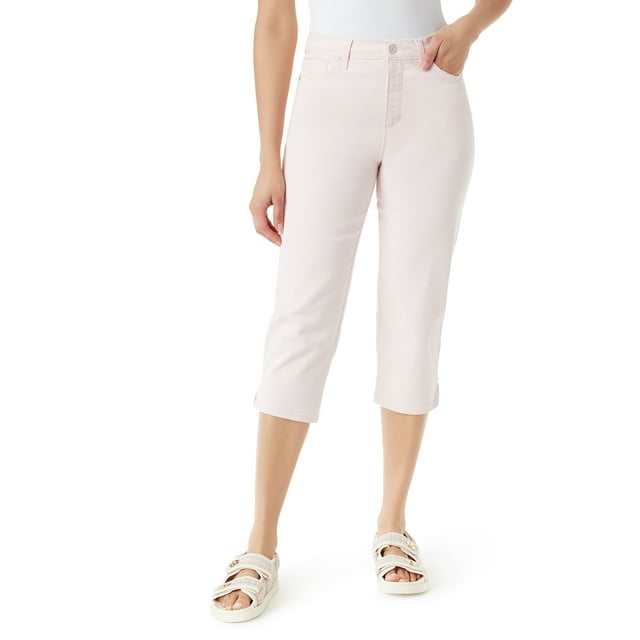 Gloria Vanderbilt Women's High Rise Amanda Capri, 21" Inseam - Walmart.com