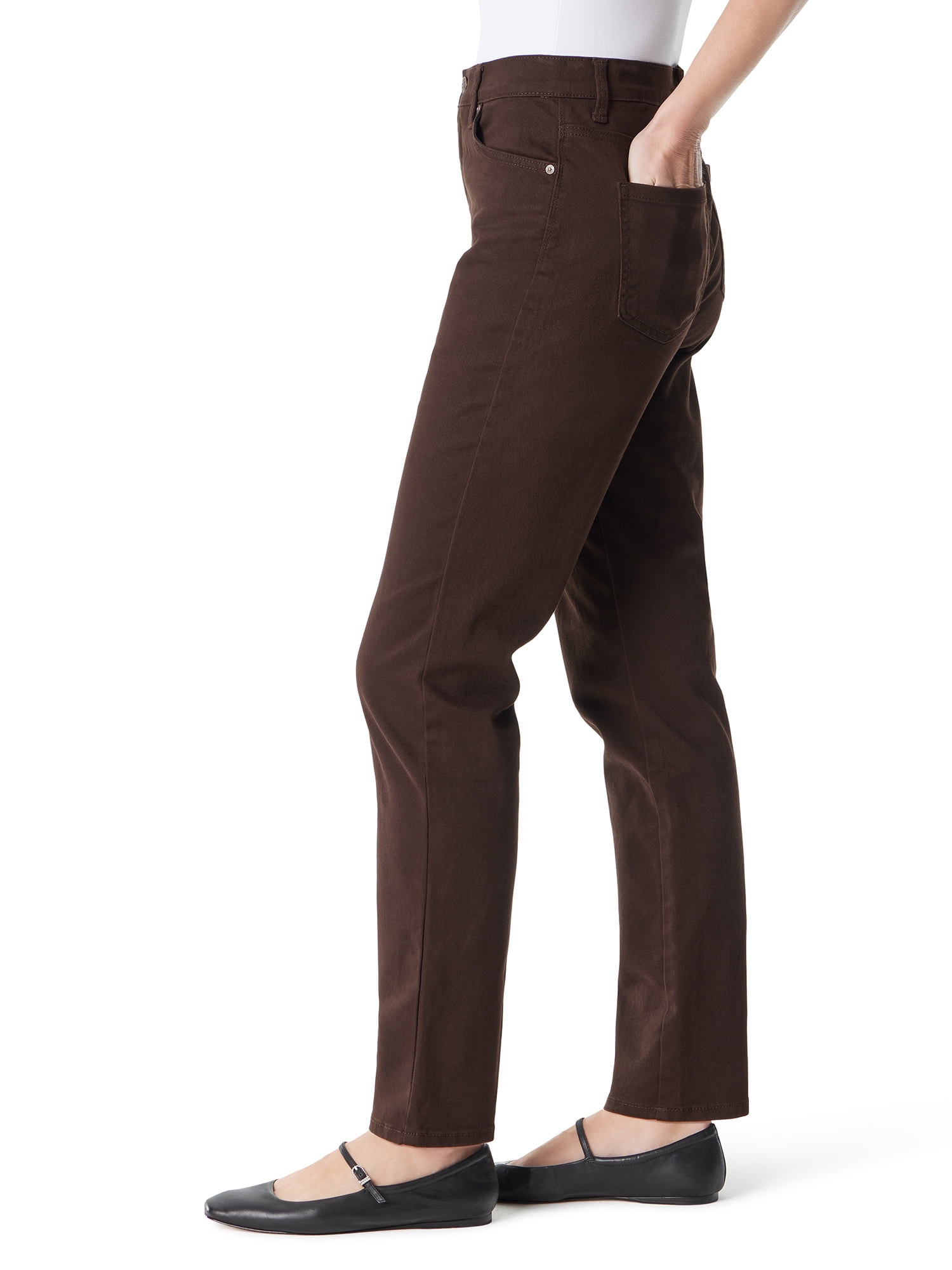 Gloria Vanderbilt Women's High Rise Amanda Straight Leg Jeans, 31 ...