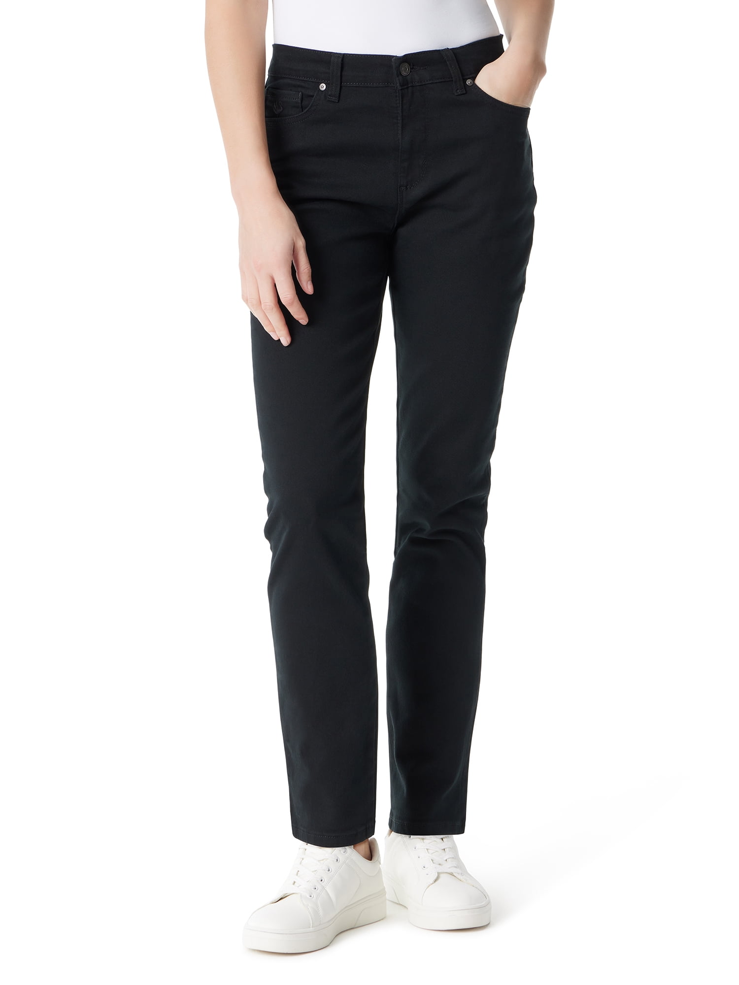 Gloria Vanderbilt Women's High Rise Amanda Straight Leg Jeans, 31 ...