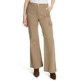 Gloria Vanderbilt Women's High Rise Wide Leg Cargo Jeans, Regular and ...