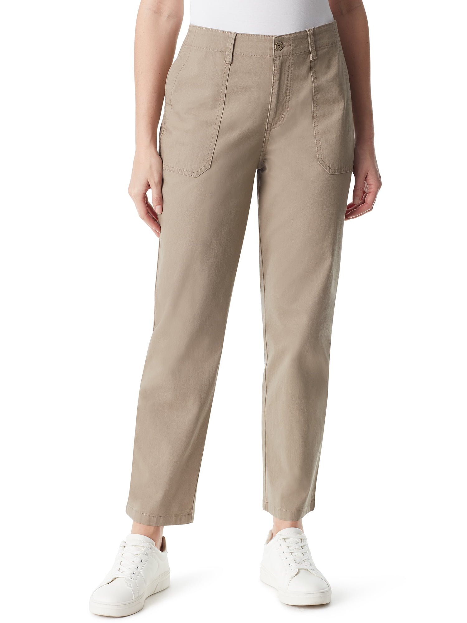 Gloria Vanderbilt Women's Mid Rise Utility Straight Jean, 27" Inseam ...