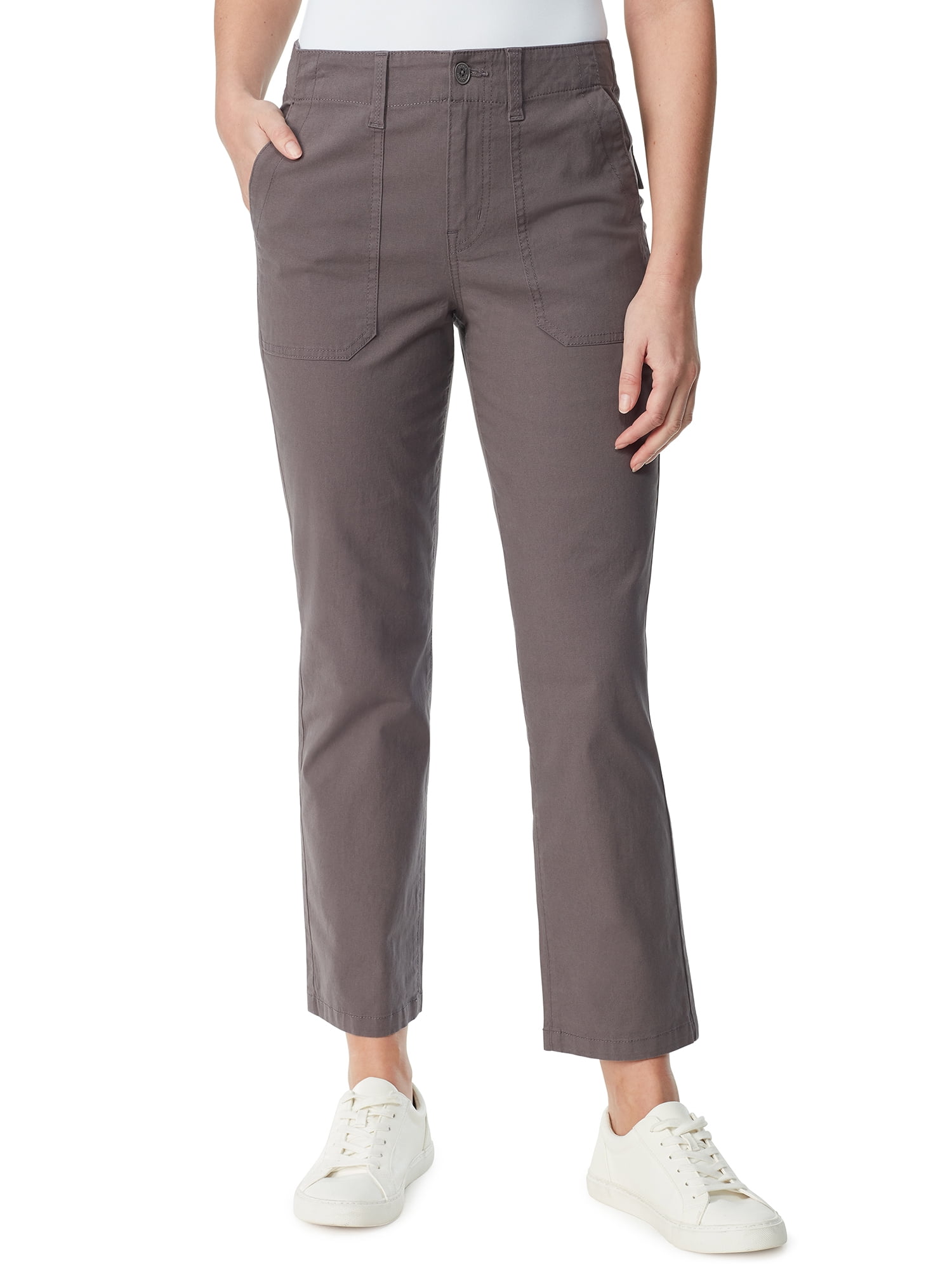 Gloria Vanderbilt Women's Mid Rise Utility Straight Jean, 29" Inseam ...