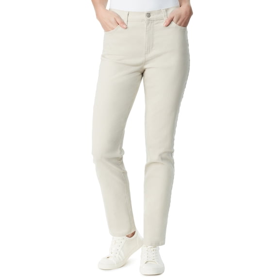 Gloria Vanderbilt Women's and Plus High Rise Amanda Straight Jean, 30 ...