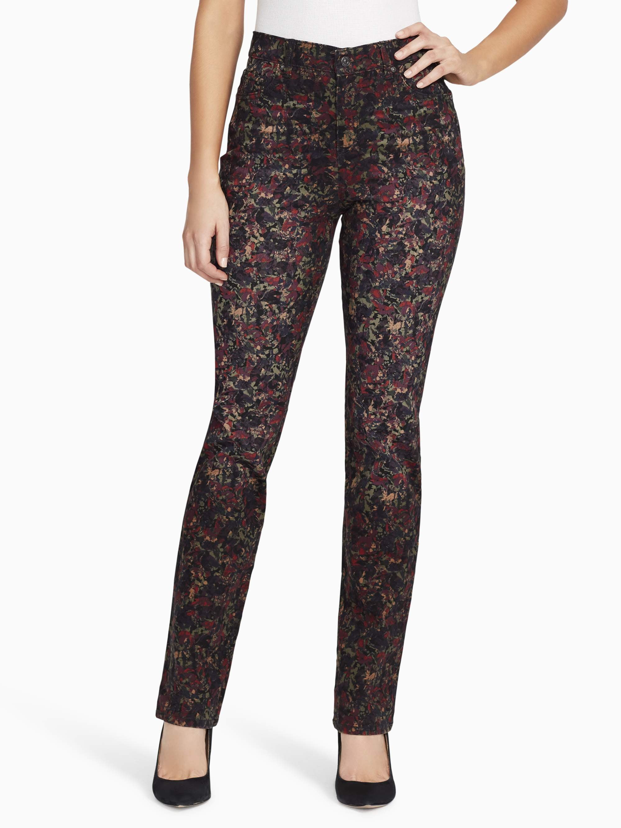 Gloria Vanderbilt Women's and Plus High Rise Amanda Straight Jean, 30 ...