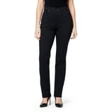 Gloria Vanderbilt Women's High Rise Amanda Stretch Straight Jean ...