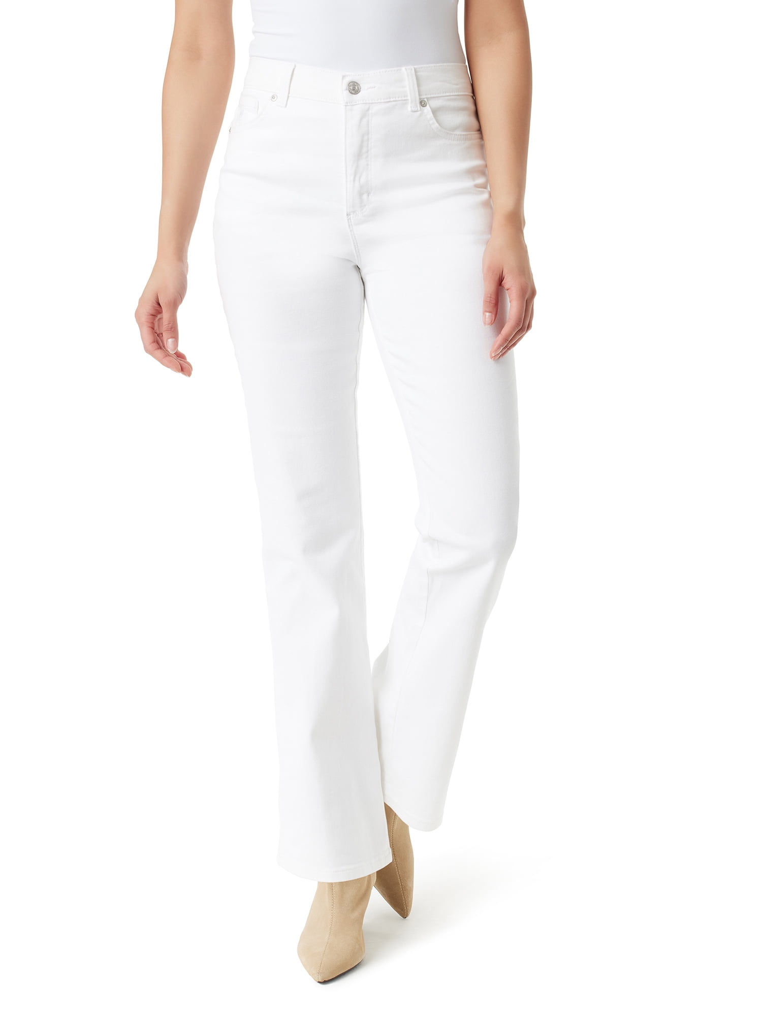 Gloria Vanderbilt Women's and Women's Plus Amanda Boot Jeans, Regular ...