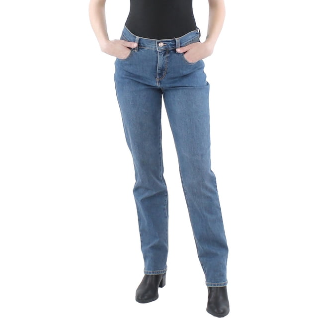Gloria Vanderbilt Womens Amanda Classic Rise Everyday Tapered Leg Jeans ...