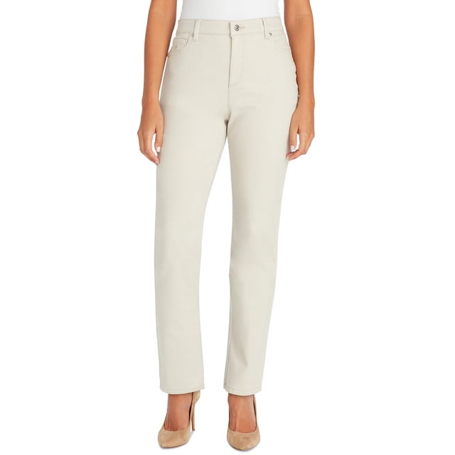 Gloria Vanderbilt Womens Amanda Classic Rise Slimming Tapered Leg Jeans ...