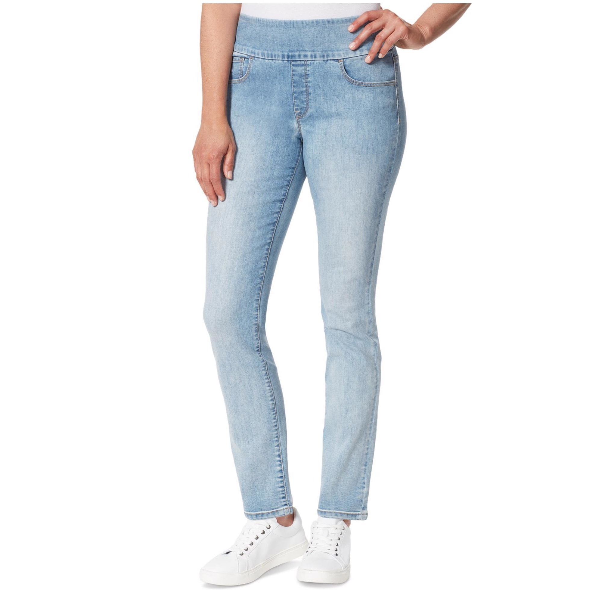 Gloria Vanderbilt Womens Amanda Denim Classic Rise Slim Jeans - Walmart.com
