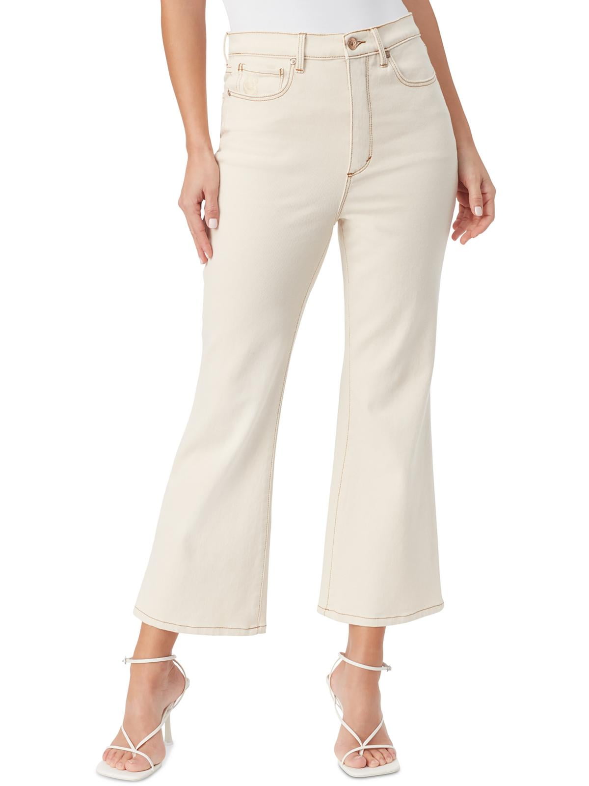 Gloria Vanderbilt Womens Chrissie High Rise Cropped Flare Jeans ...