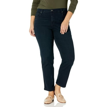 Gloria Vanderbilt Women's High Rise Flare Trouser Jean, Regular and ...