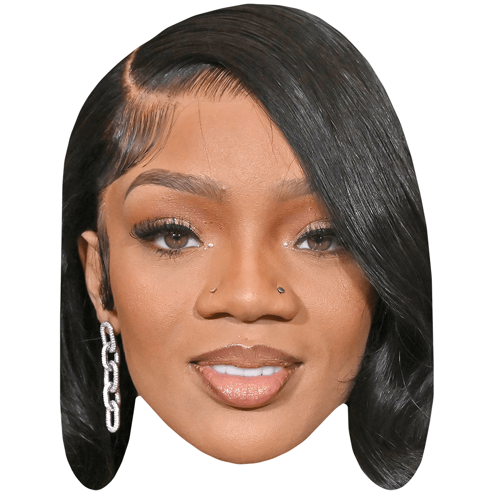 Gloria Woods (Smile) Celebrity Mask, Flat Card Face, Fancy Dress Mask ...