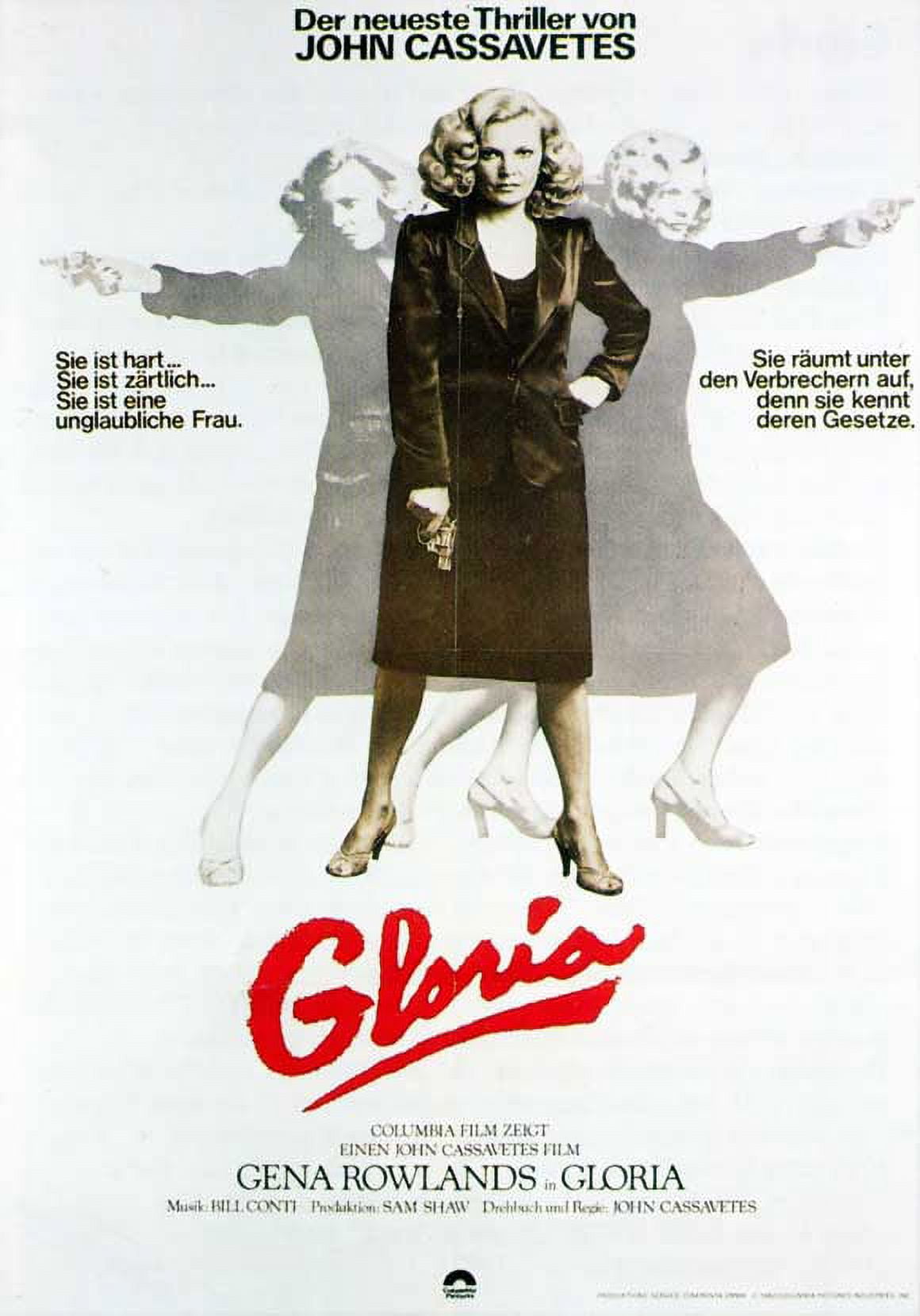Gloria - movie POSTER (Style D) (11" x 17") (1998) - Walmart.com