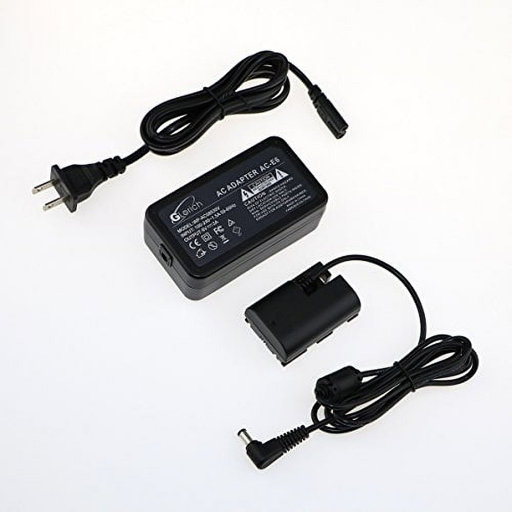 Glorich ACK-E6 replacement AC Power Adapter Kit for Canon EOS 5DS, 5DS ...