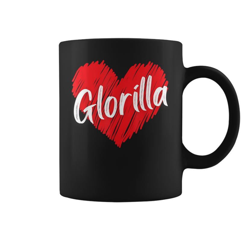 Glorilla Personalized Name I Love Glorilla Heart Coffee Mugs - Walmart.com