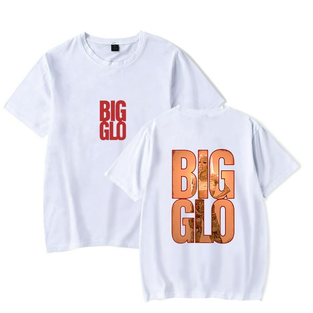 Glorilla Rapper Big Glo Tee Merch Round Neck Unisex Trendy Casual Short ...