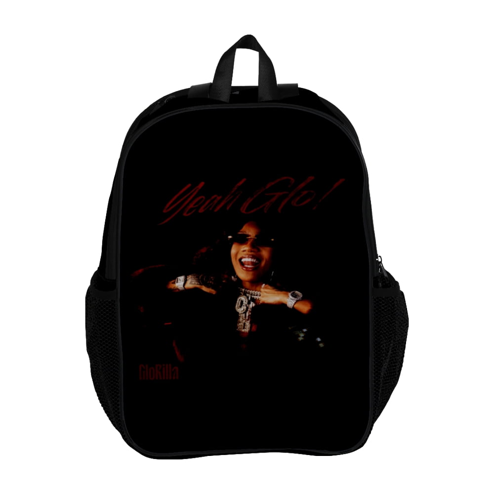 Glorilla Yeah Glo Backpack Casual Traval Bag Cosplay Daypack Fashion ...