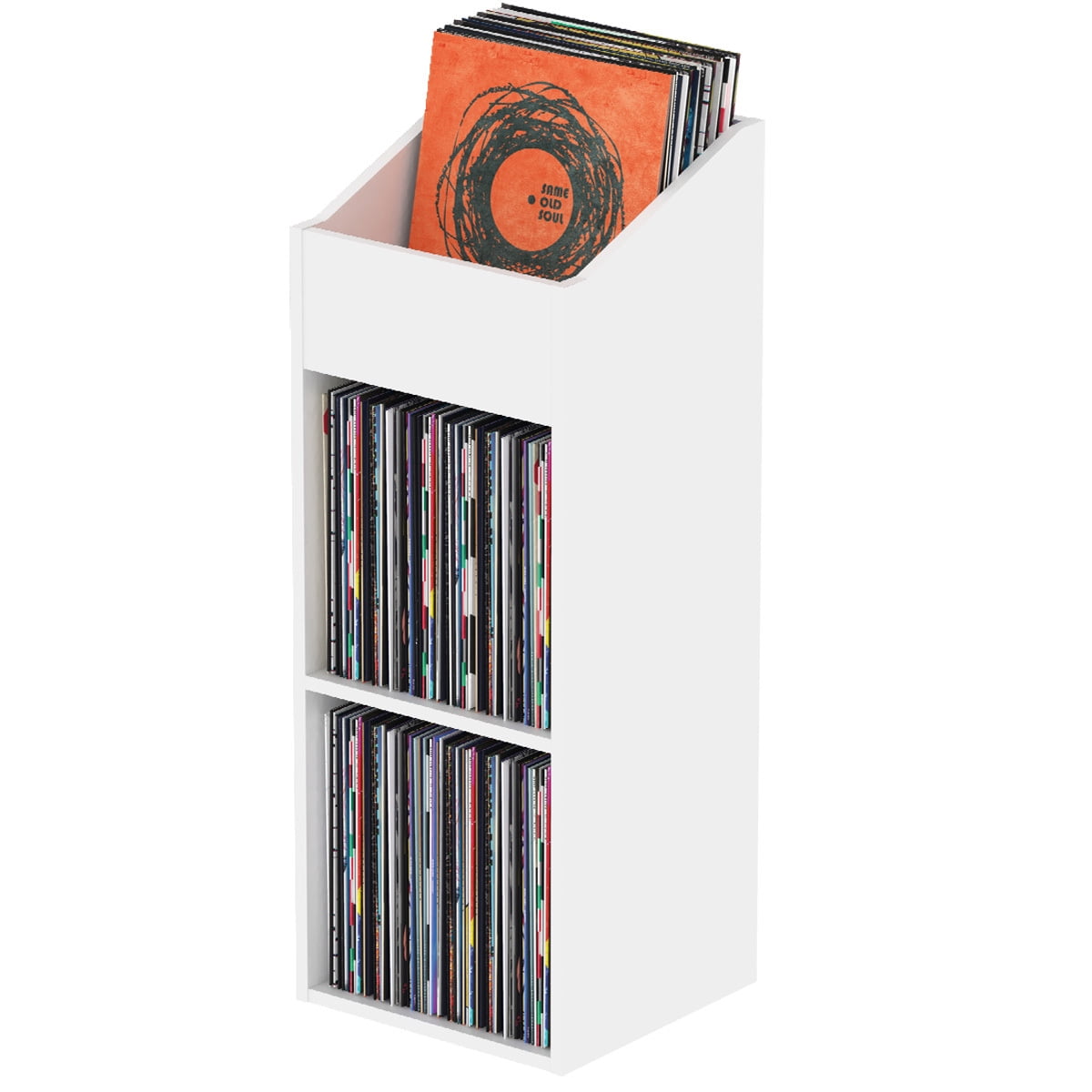 Glorious Record Rack 330, White: Electronics - Walmart.com