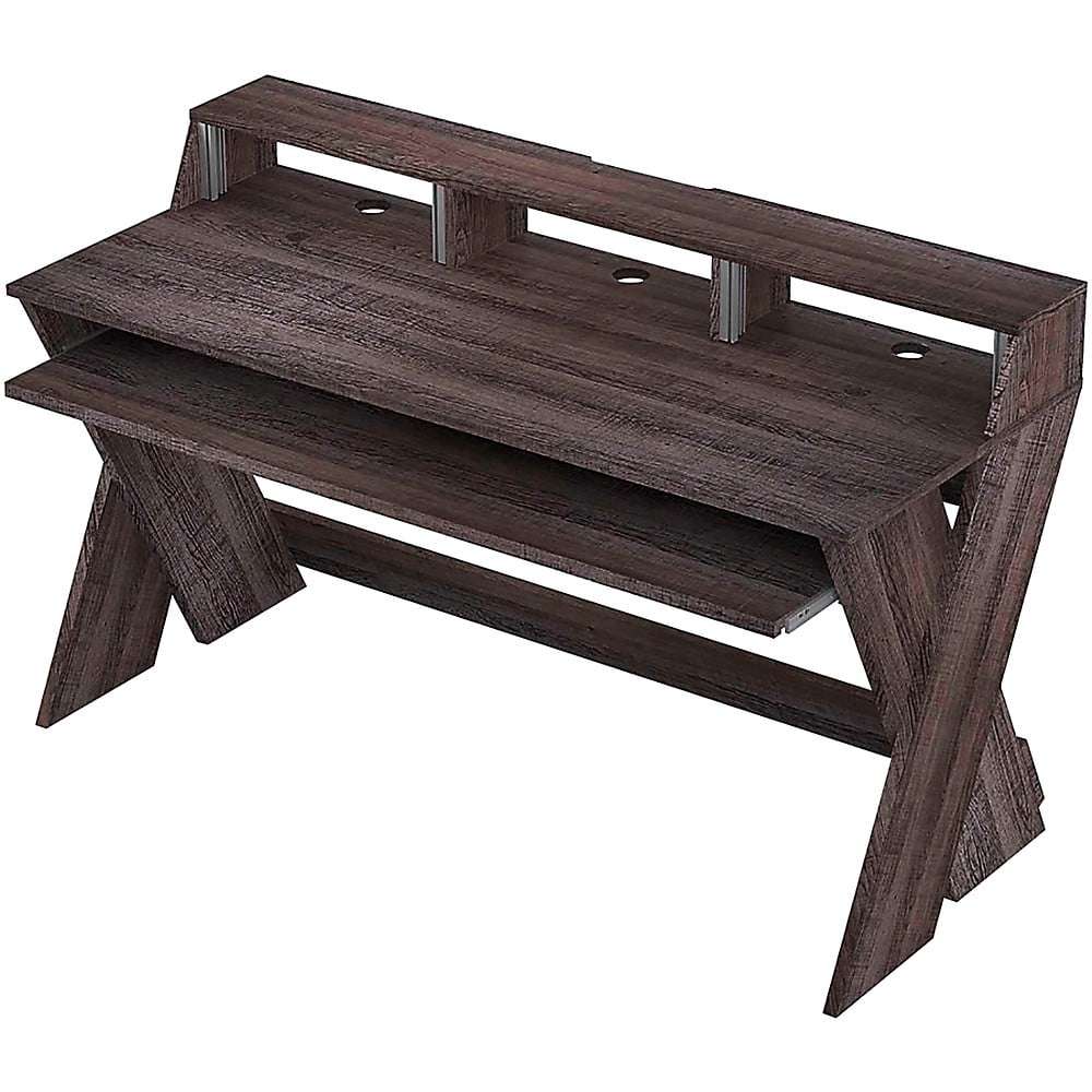 Glorious Sound Desk Pro Studio Station Walnut - Walmart.com