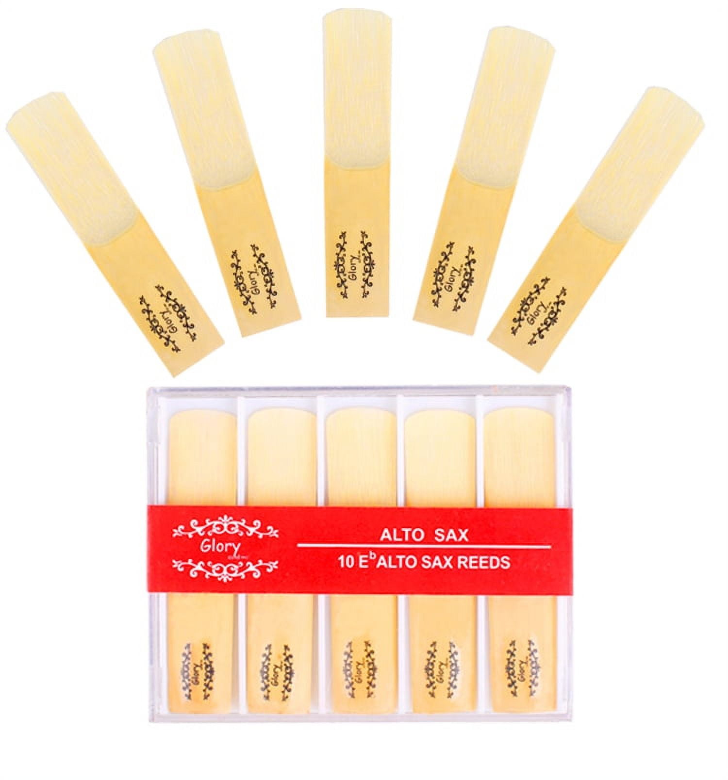 Glory Alto Saxophone Reeds, Strength 2, Box of 10 - Walmart.com