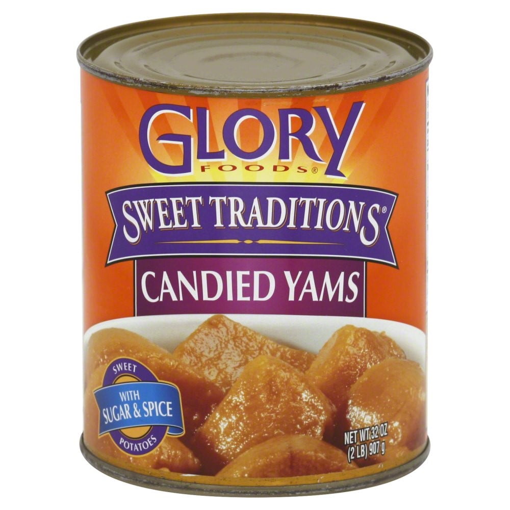 Glory Foods Slow-Cooked Candied Yams, 32 Oz - Walmart.com