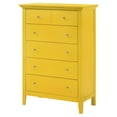 Glory Furniture Hammond Chest in Yellow Color - Walmart.com