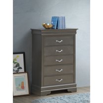 Glory Furniture Alana Chest in Silver Champagne - Walmart.com