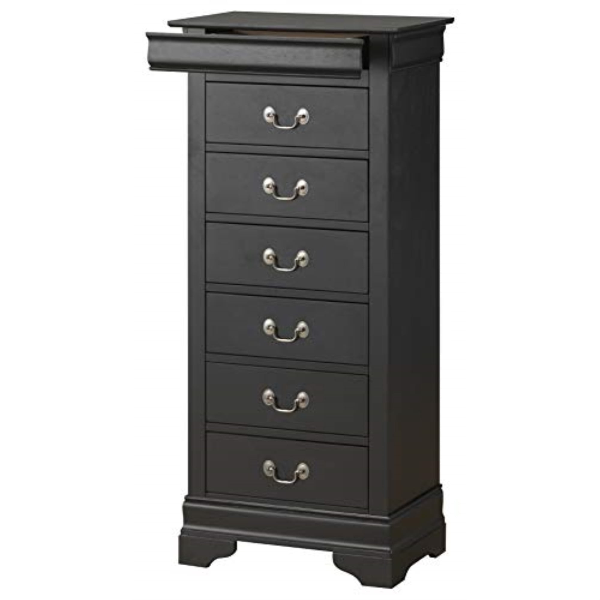 Glory Furniture Louis Phillipe 7 Drawer Lingerie Chest, Solid Wood ...
