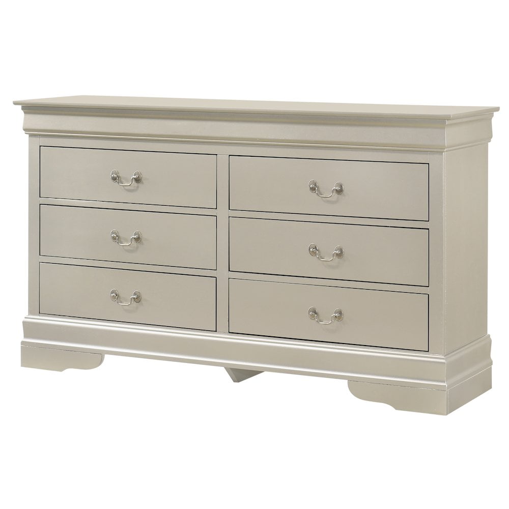 Glory Furniture LouisPhillipe Dresser in Champagne Color - Walmart.com
