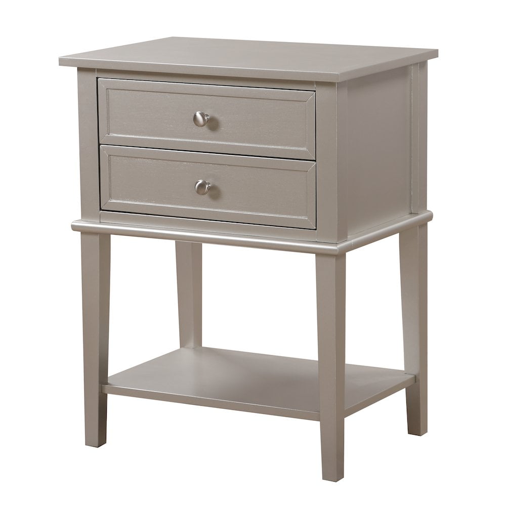 Glory Furniture Newton Nightstand in Champagne Color - Walmart.com