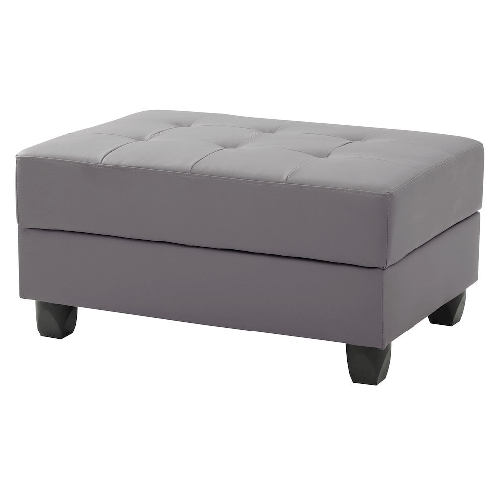 Glory Furniture Nyla Ottoman in Gray Color - Walmart.com