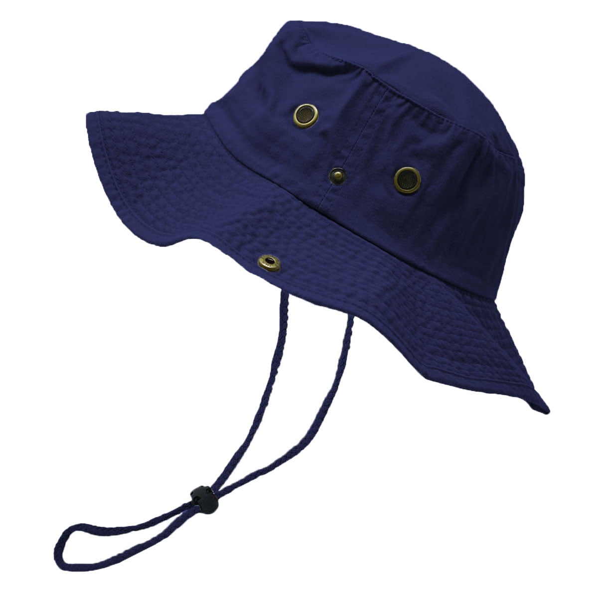 Glory Max Classic Cotton Bucket Hat, Wide Brim Summer Cap, Breathable ...