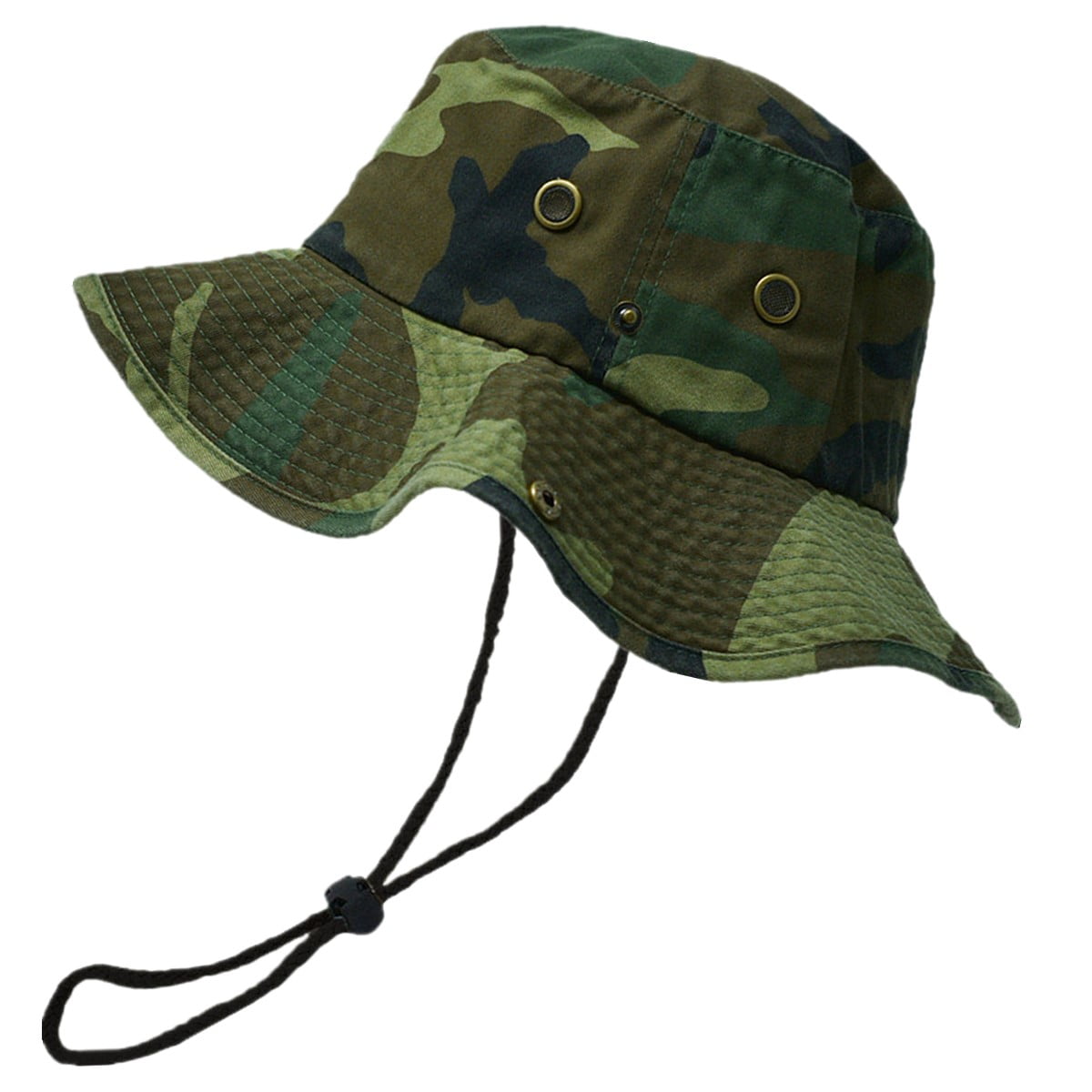 Glory Max Classic Cotton Wide Brim Bucket Hat Summer Outdoor Boonie ...