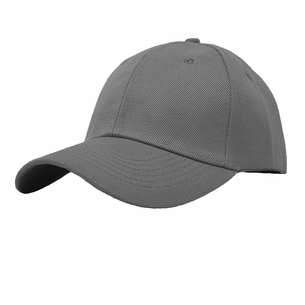 Glory Max Plain Solid Baseball Cap Sun Visor Adjustable Ball Hat Dark ...