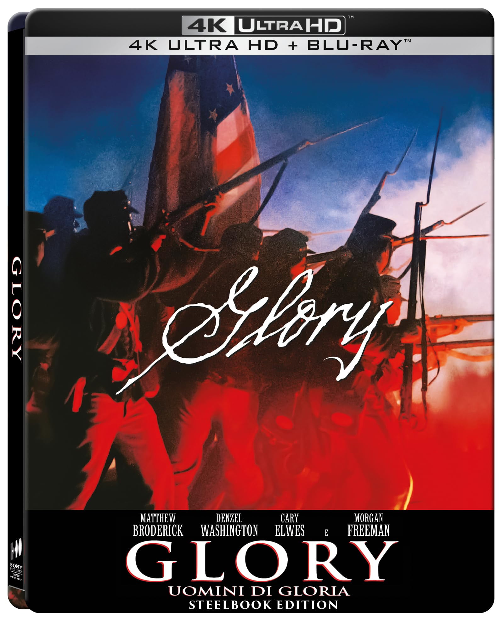 Glory - Uomini Di Gloria - 4K Steelbook (Bd 4K + Bd Hd) (4K Ultra HD ...