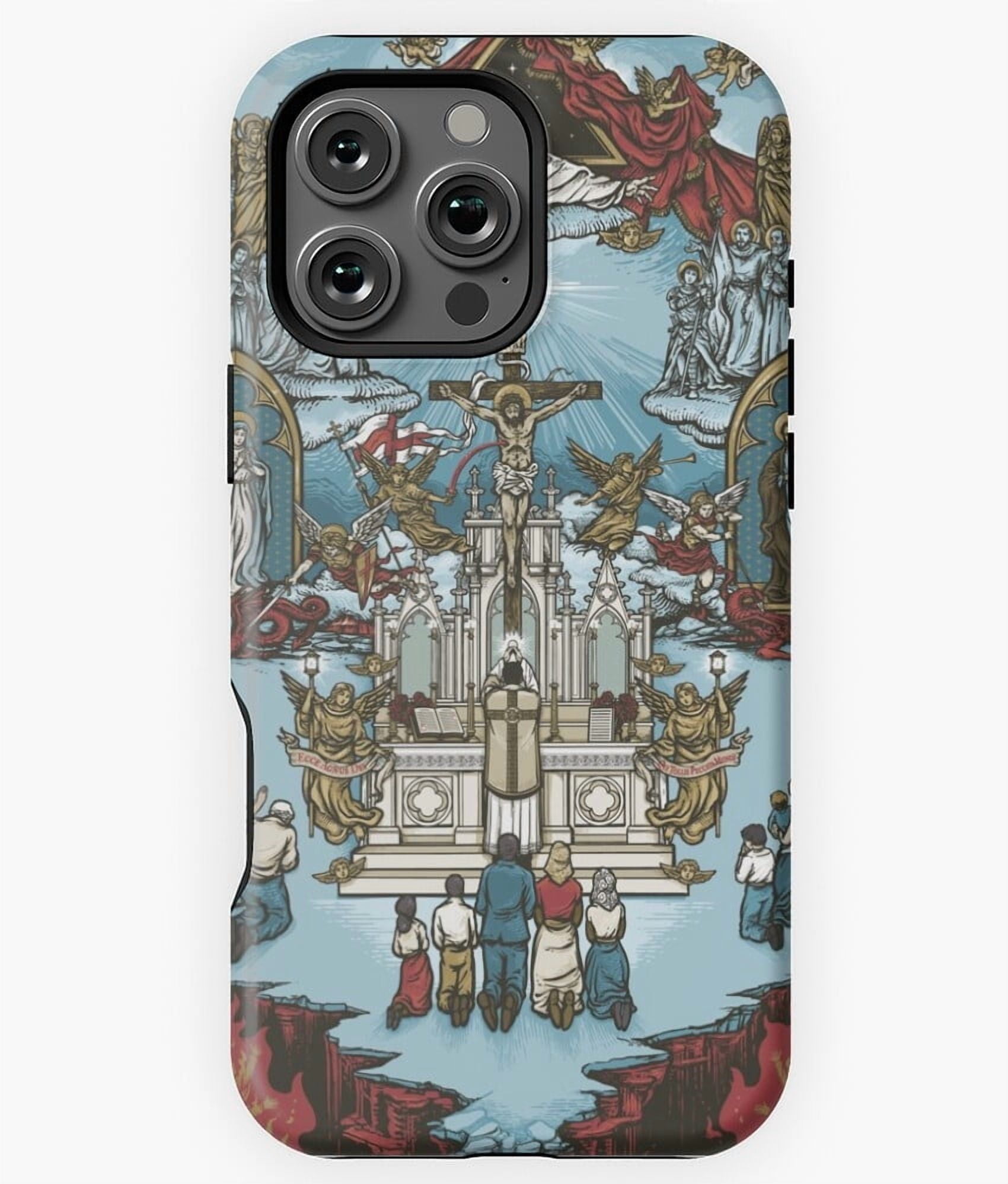 Glory of the Latin Mass Catholic Design Phone Case for iPhone 11 12 13 ...