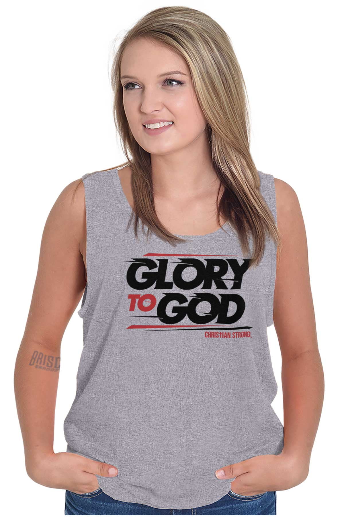Glory to God Jesus Christ Faithful Tank Top T Shirts Men Women Brisco ...