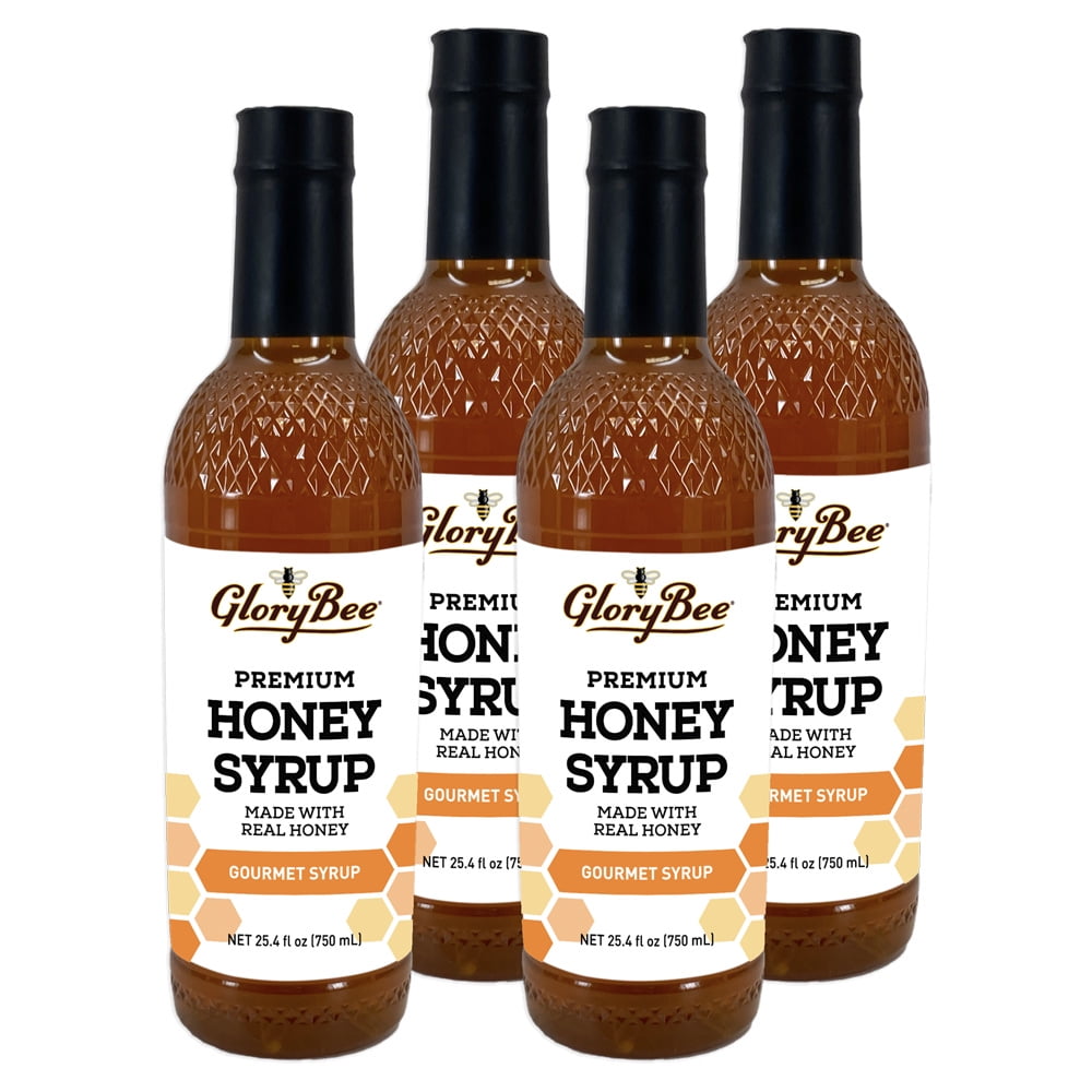 GloryBee, Honey Syrup - 4/25.4 FL OZ Bottles - Walmart.com