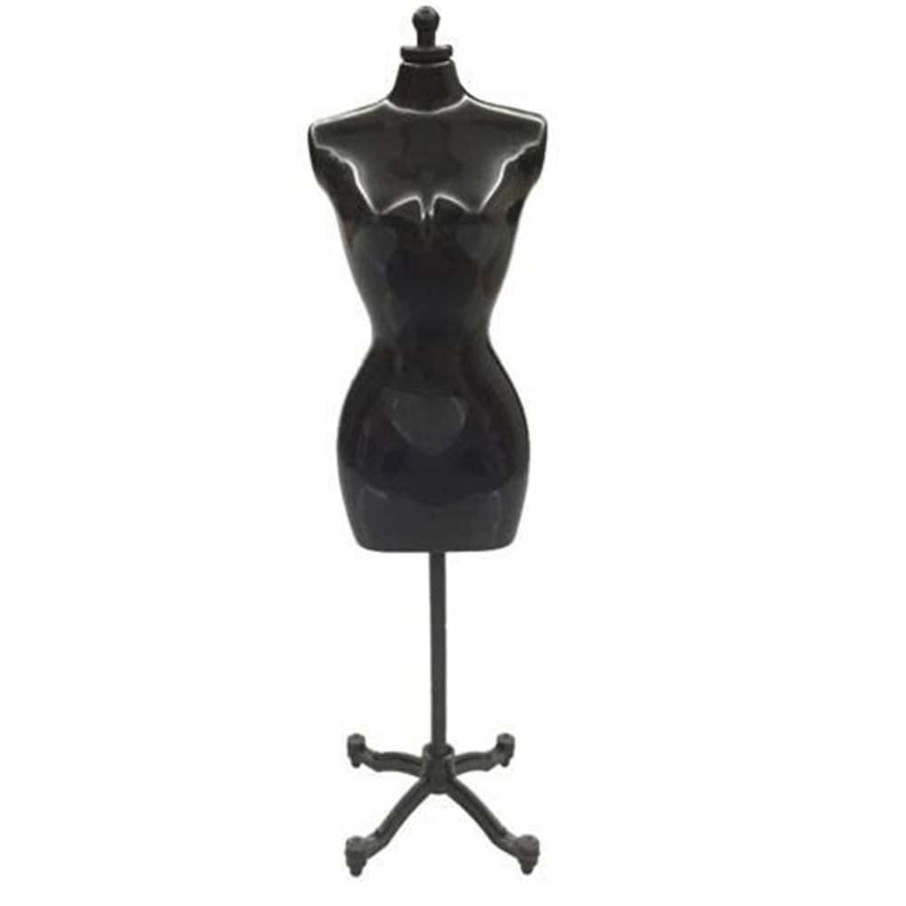 GloryStar 30cm Mini Mannequin Dress Clothes Gown Model Stand for Doll ...
