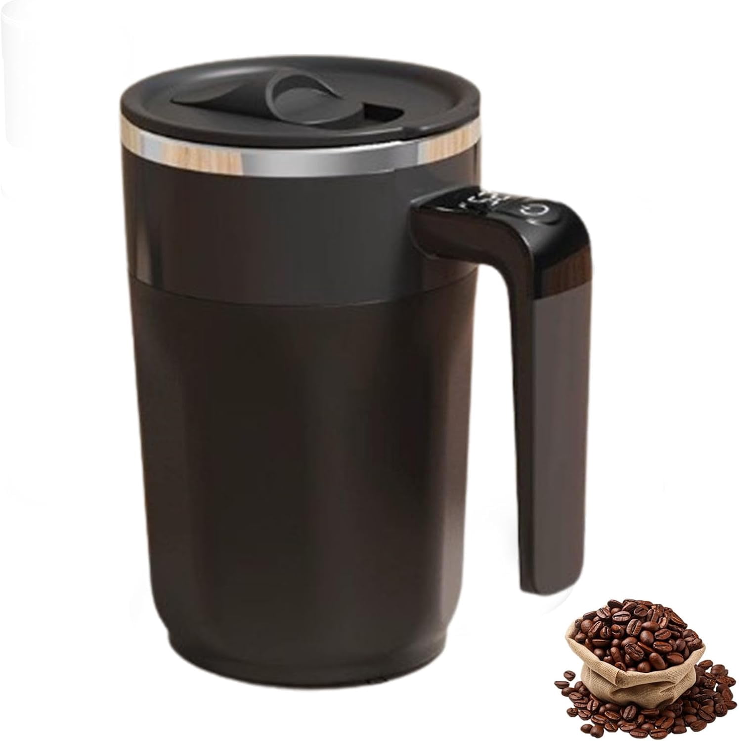 Gloryboom Cup, Electric Automatic Stirring Magnetic Rechargeable Coffee ...