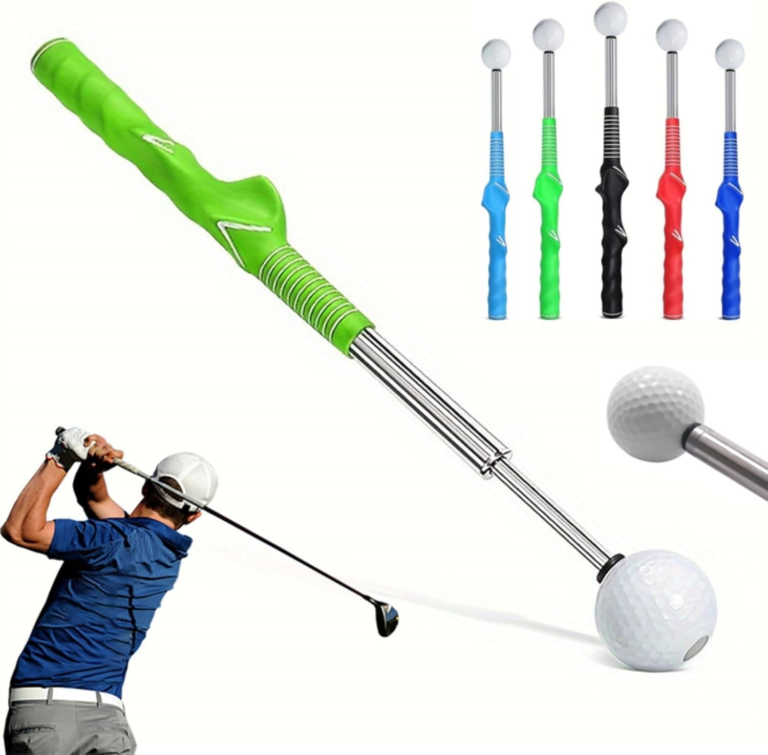 Gloryboom Golf, Telescopic Club, Retractable Golf Swing Training Aid ...
