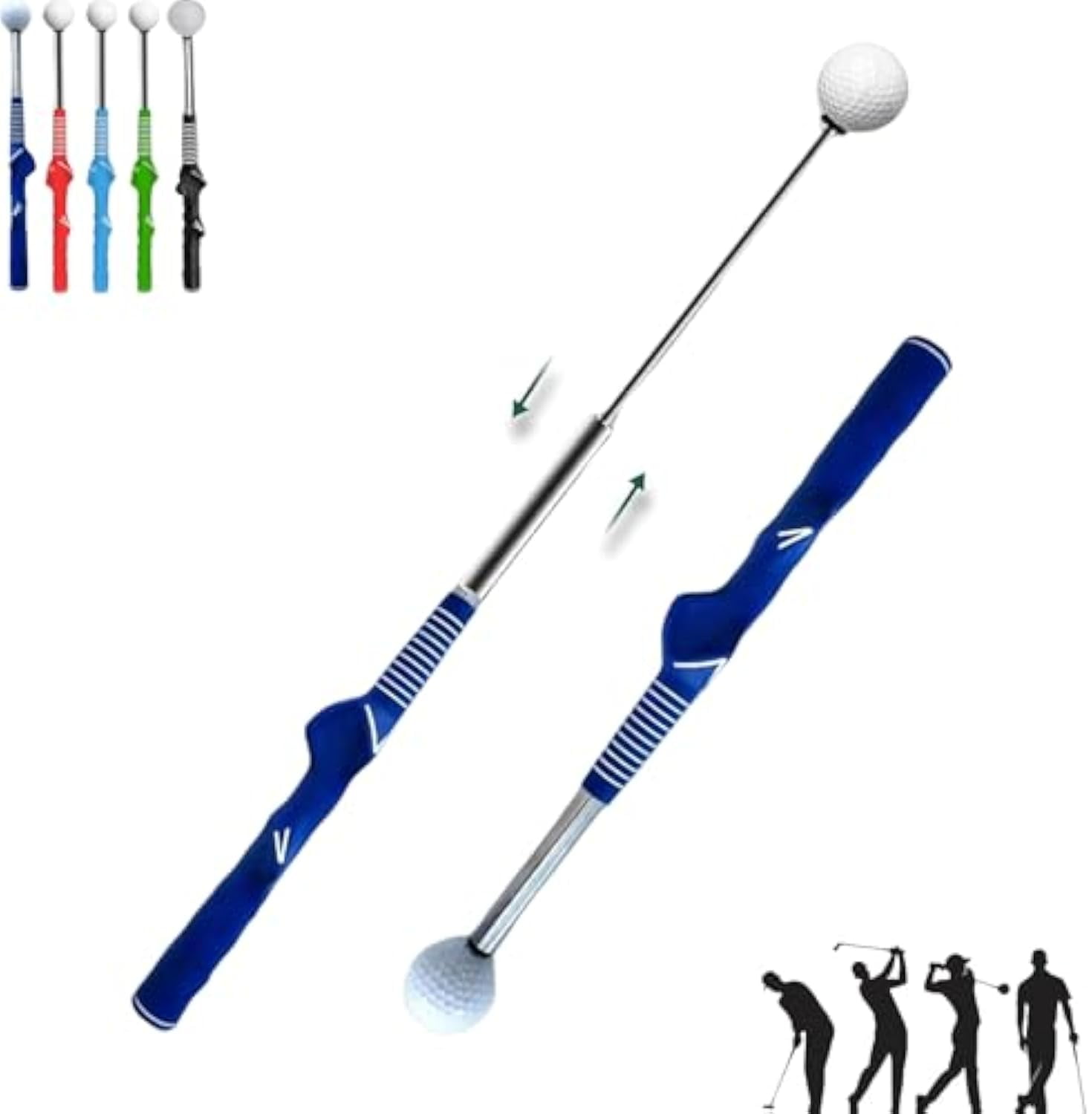 Gloryboom Telescopic Club, Retractable Golf Swing Training Aid ...