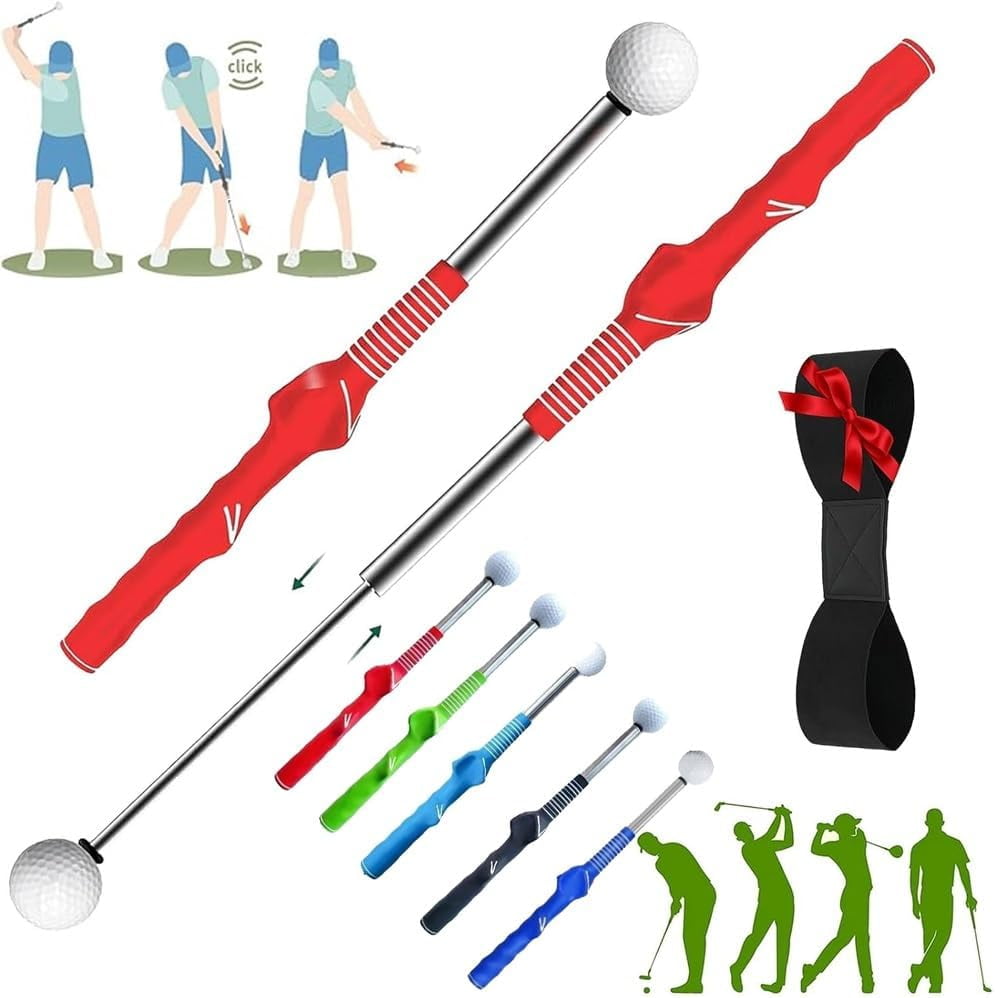 Gloryboom Telescopic Club, Telescopic Golf Swing Grip Trainer ...