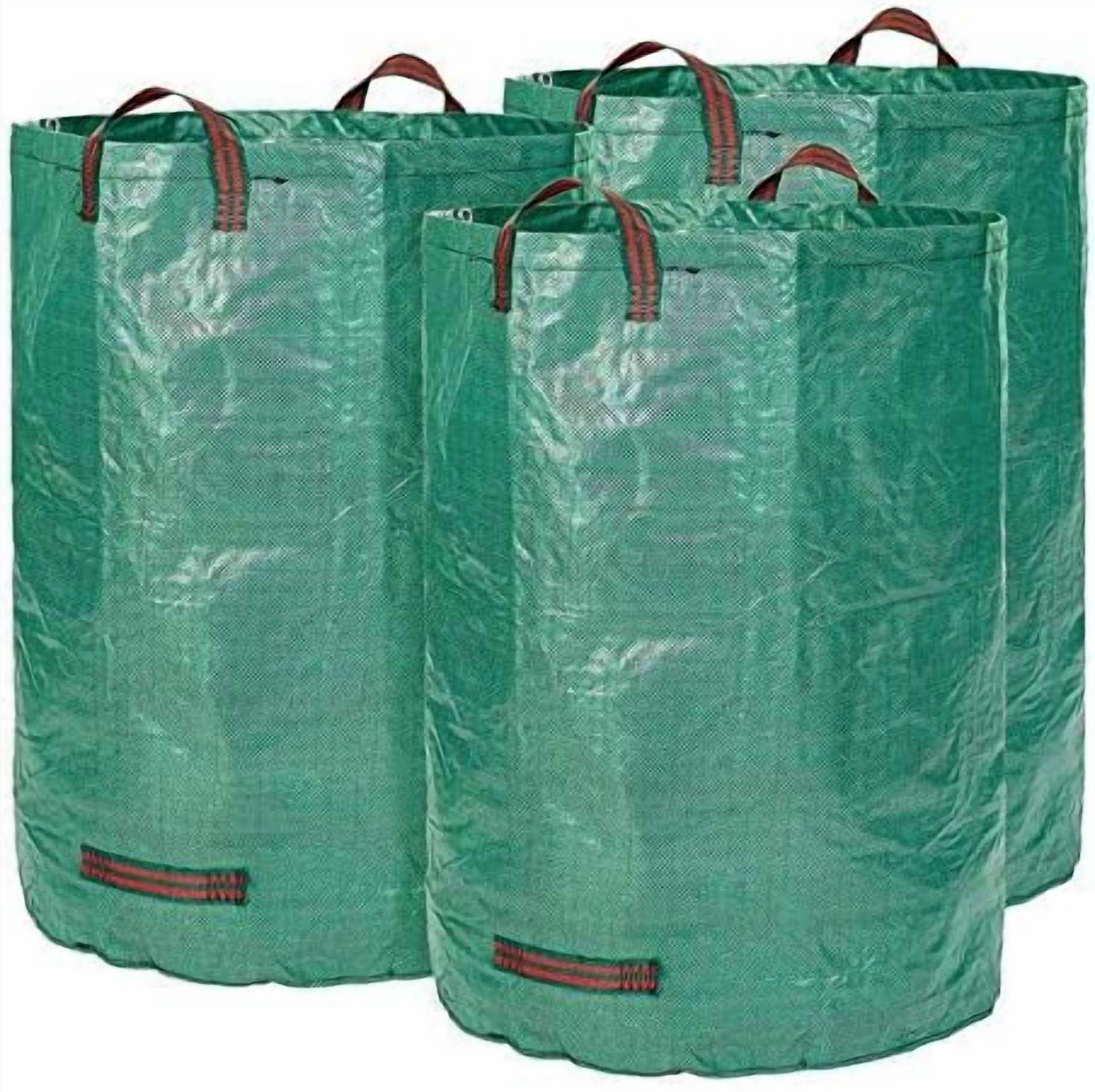 Glorytec 3-Pack 80 Gallons Garden Bag - Extra Large Reusable Leaf Bags ...