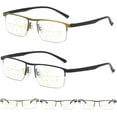 Glosrity Titanium Progressive Far and near Dual-Use Reading Glasses ...