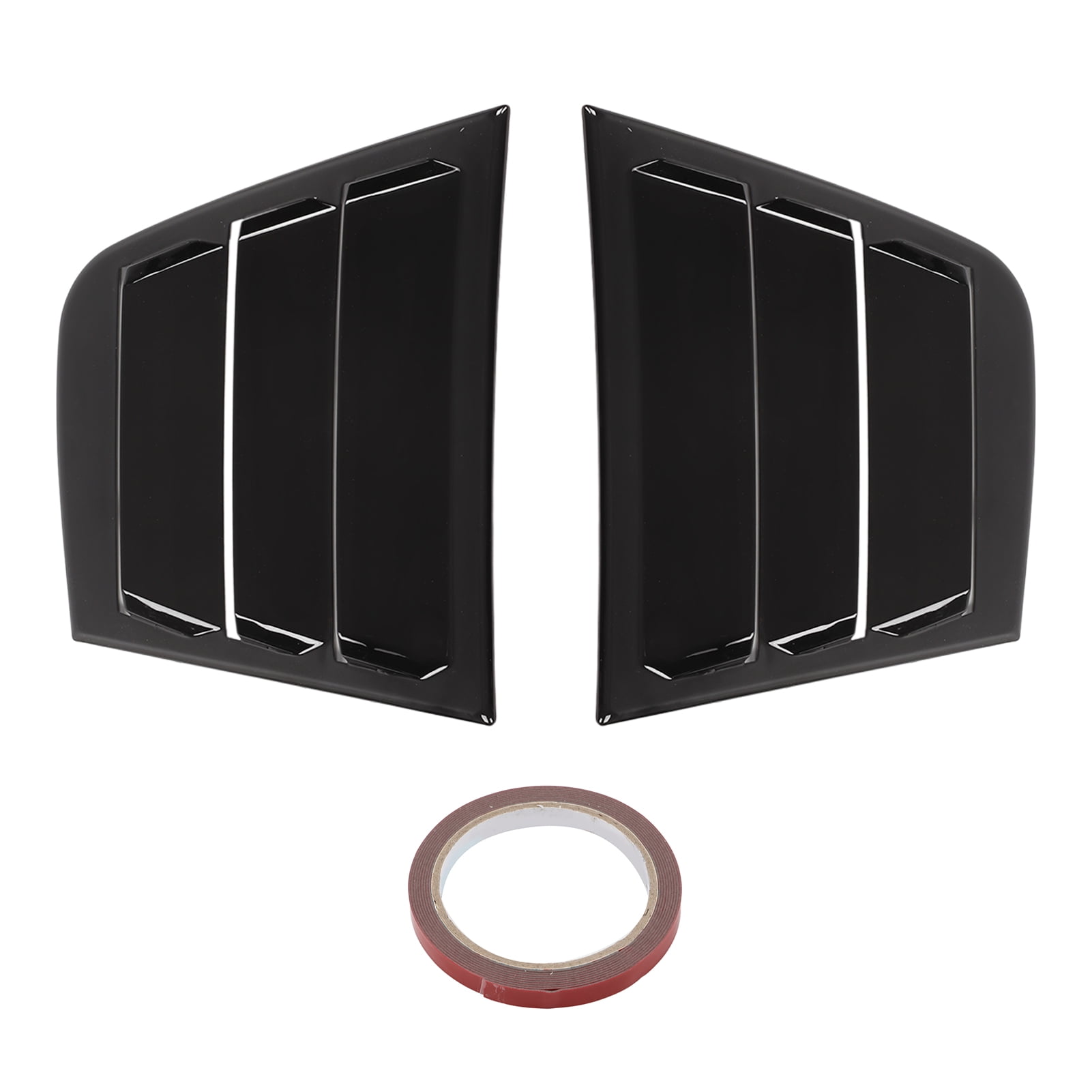 Gloss Black ABS Side Window Vents for Dodge Charger 2011-2021 with ...