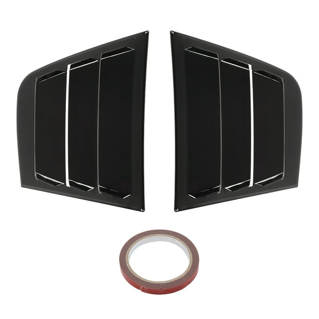 Gloss Black ABS Side Window Vents for Dodge Charger 2011-2021 with ...