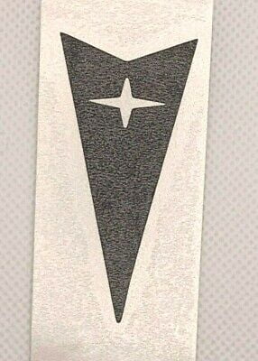 Gloss Black Front Arrowhead Emblem Overlay Decal 2004-2006 Pontiac GTO ...